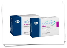 Aromasin, Exemestane 25 mg, Tablets