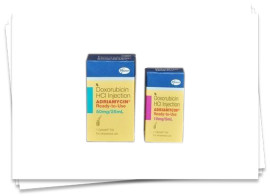 Adriamycin - 10mg in 5ml solution, 50mg in 25ml - Doxorubicin: Side ...